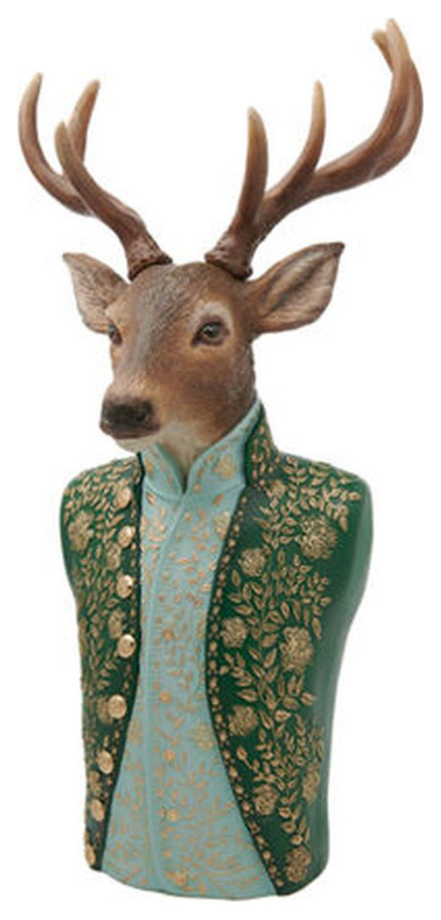 December Diamonds Winter Melody Regal Stag Deer - Contemporary ...