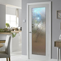 Front Door - High Tide - Cast Glass CGI 033 Exterior - Fiberglass ...