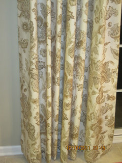 Messy Curtains - any advice on improving how they hang? pics