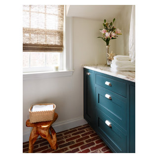 Vintage Colonial Laundry Room in New England - Traditional - Laundry ...