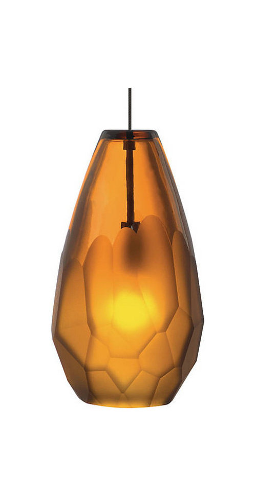 Does anyone have Amber colored light fixtures?