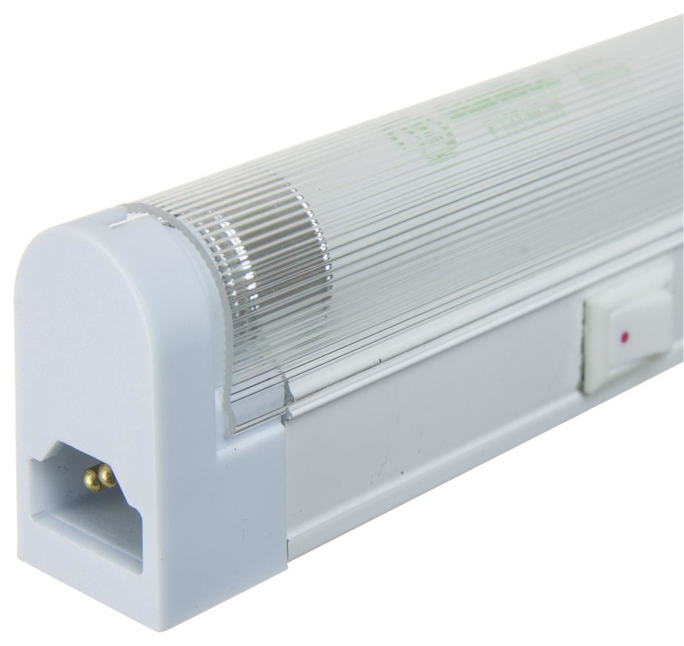 12W Fluorescent Under Cabinet Fixture With Plug White - Contemporary ...