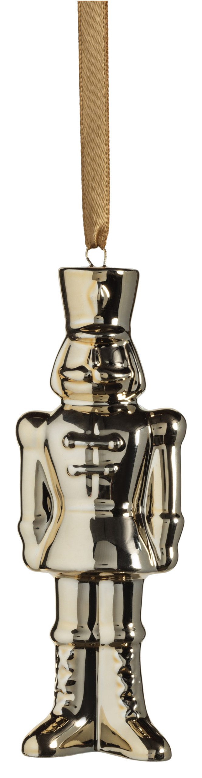 Ceramic Nutcracker Hanging Ornaments, Set of 12 - Christmas Ornaments ...