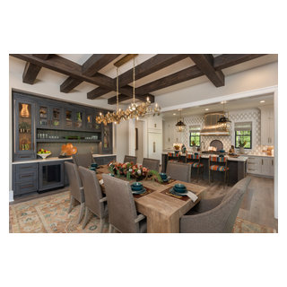 High Hampton Showhome | Cashiers, NC - Rustic - Dining Room - Other ...