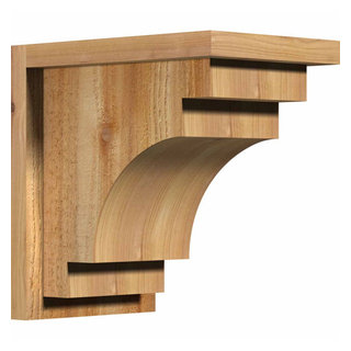 Mediterranean Corbel w/Backplate, 12"Dx12"H - Transitional - Corbels ...
