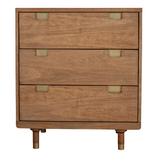 Easton Three Drawer Small Chest - Midcentury - Accent Chests And ...