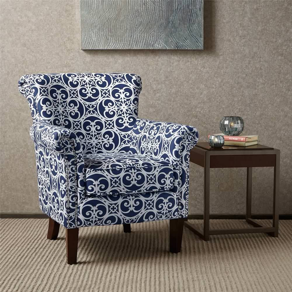Transitional Upholstered Club Chair, Belen Kox - Contemporary - Accent ...