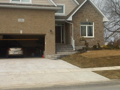 Need landscape advice for sloping corner lot. | Houzz Forum