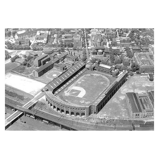 Franklin Field in Philadelphia, 20" x 30" - Traditional - Prints And ...
