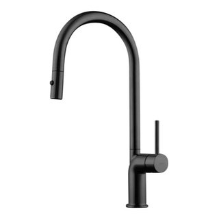 Isla Modern Kitchen Faucet With 2 Jets - Transitional - Kitchen Faucets ...