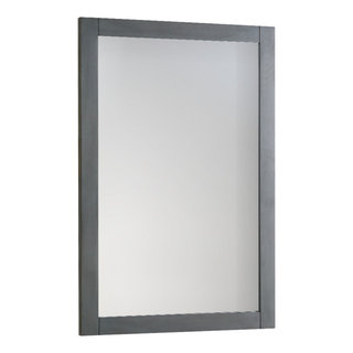 Fresca Manchester Regal 20" Gray Wood Veneer Traditional Bathroom ...