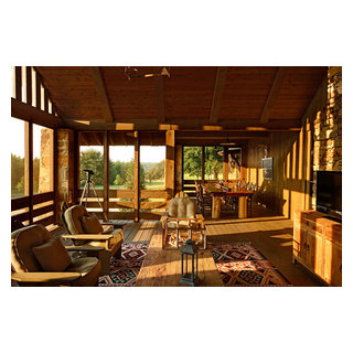 Rustic Porch - Rustic - Verandah - Birmingham | Houzz AU