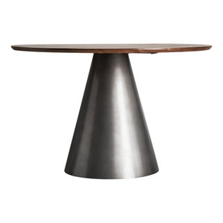Silvern Conical Base Dining Table, Vical Home Bethon - Contemporary ...