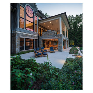 Lake Angelus Estate: Terrace - Modern - Landscape - Detroit - by ...