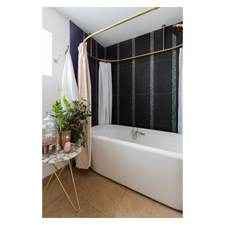 Multi-Generational - Midcentury - Bathroom - Houston - by BKD Interiors ...