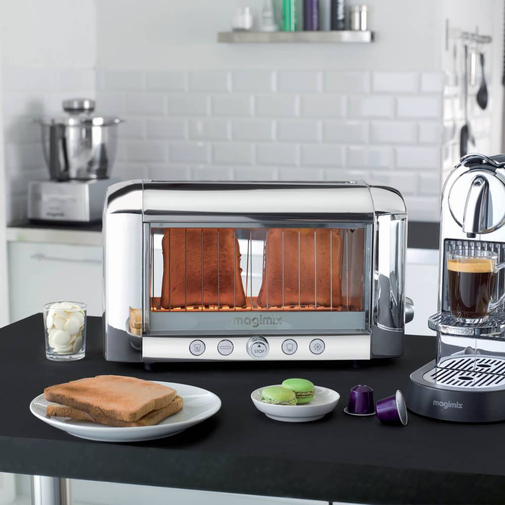 Magimix Toaster Vision Chrome 1450 Watt Toaster - Transitional ...