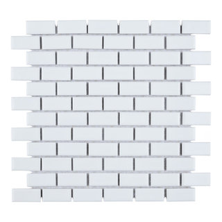 Hudson Subway White Porcelain Floor and Wall Tile - Traditional ...
