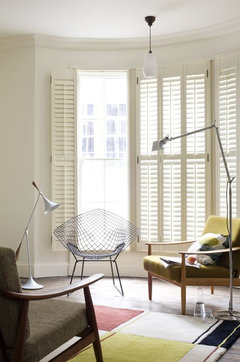 Blinds for curved bay windows | Houzz UK