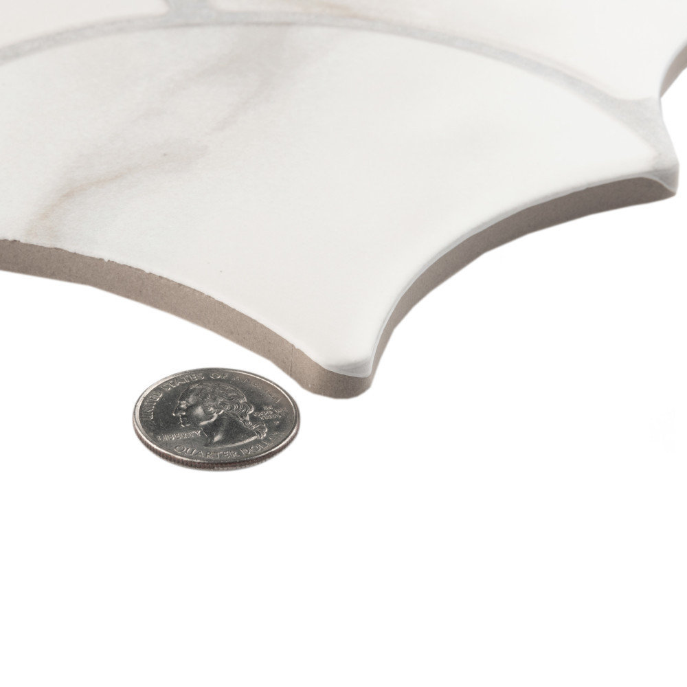 Scala Statuario Porcelain Floor and Wall Tile Sample - Traditional ...