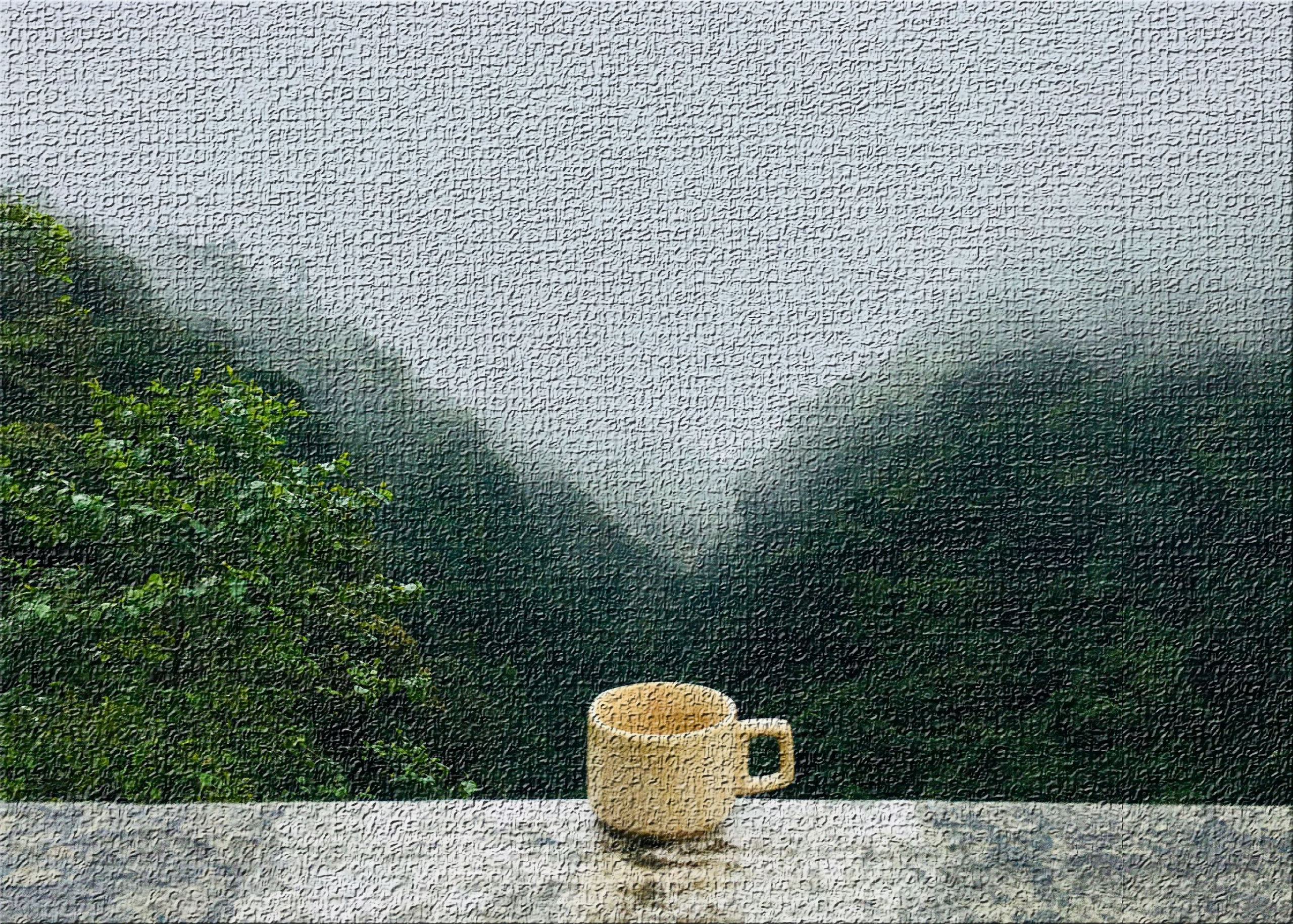 Tea In Nature Area Rug, 5'0"x7'0" - Contemporary - Novelty Rugs - by ...