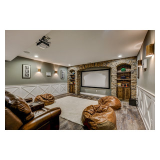 Austin Model Home built by Infinity Custom Homes - Country - Home ...