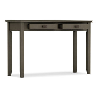 Solid Wood Contemporary Console Sofa Table, 46" - Transitional ...