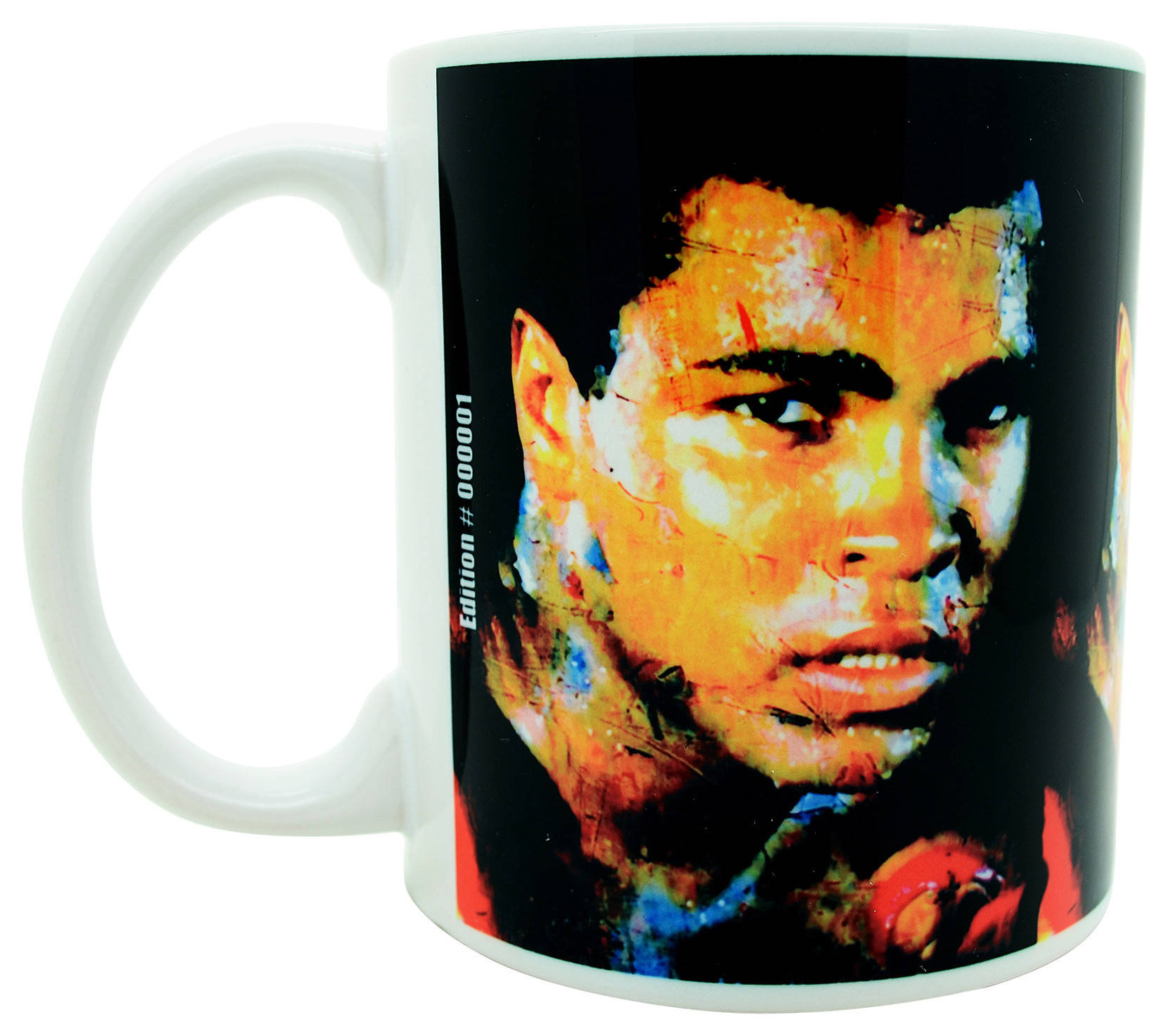 Muhammad Ali Cup, Hand Signed Mug By Mark Lewis - Contemporary - Mugs ...
