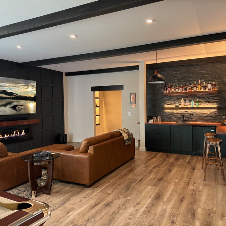 75 Exposed Beam Basement Ideas You'll Love - September, 2025 | Houzz