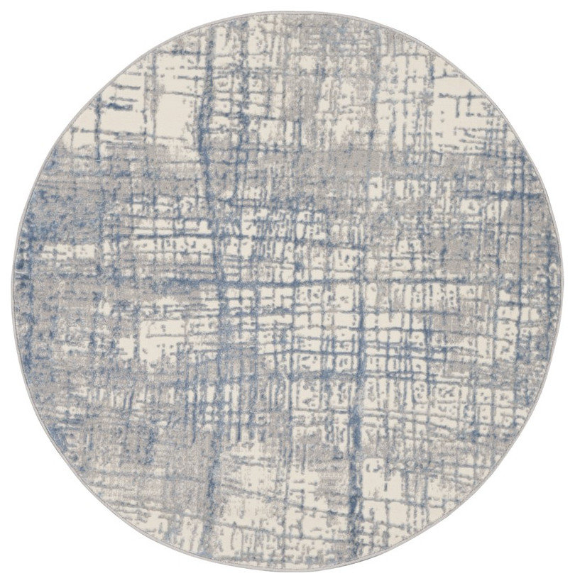 Nourison Ck950 Rush Round Area Rug, 4'xround - Contemporary - Area Rugs ...