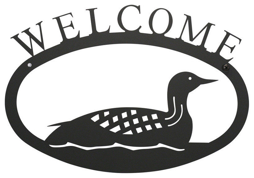 Welcome Sign, Large - Rustic - Novelty Signs - by eTriggerz | Houzz