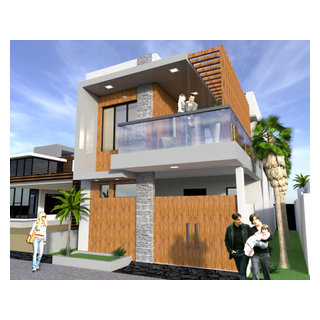 House Design - Indian - Exterior - Other - by Design Spaces Architect ...