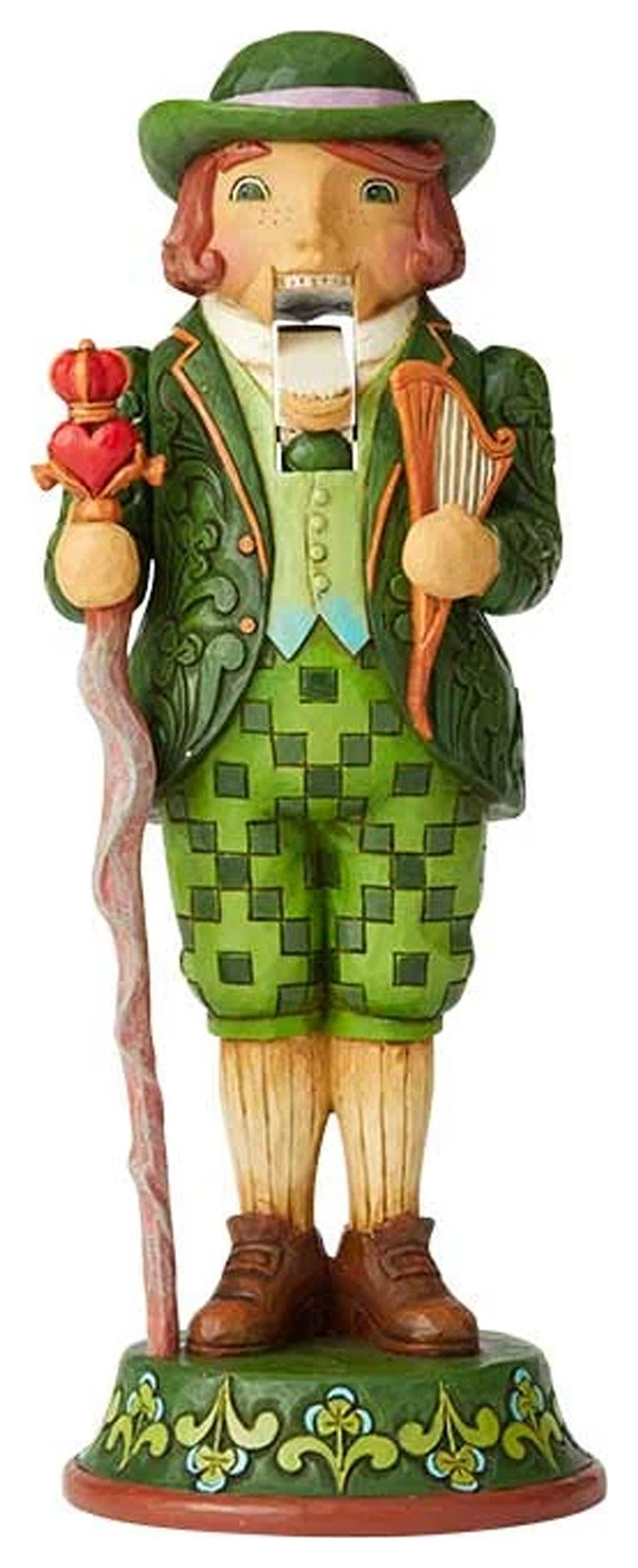 Jim Shore I'M QUITE CHARMING Polyresin Irish Nutcracker 6004244 ...