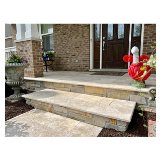 Adding Curb Appeal With Hardscape - Traditional - Chicago - by Apple ...