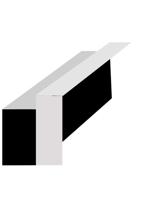 Support for a waterfall 9ft bar