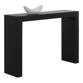 Axle Console Table, Black - Transitional - Console Tables - by Sunpan ...