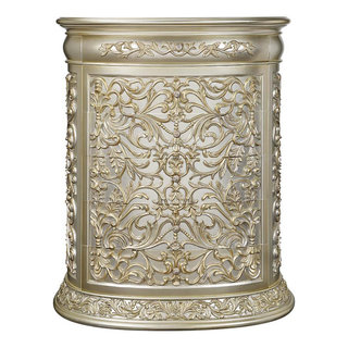 Acme Sorina Chest Antique Gold Finish - Victorian - Accent Chests And ...