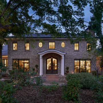 75 French Country Brick Exterior Home Ideas You'll Love - September ...