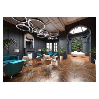 Boutique Hotel - Living Room - London - by Group D Architects | Houzz
