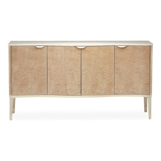 Aico Amini Malibu Crest Sideboard in Blush - Contemporary - Buffets And ...