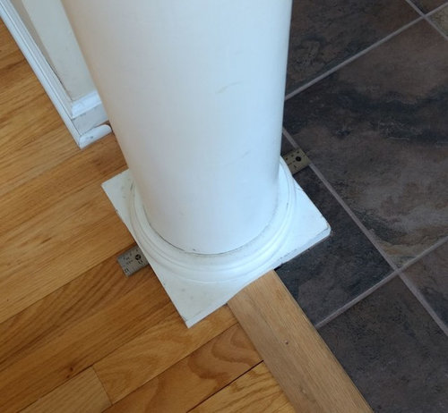Are these decorative columns load bearing? | Houzz Forum