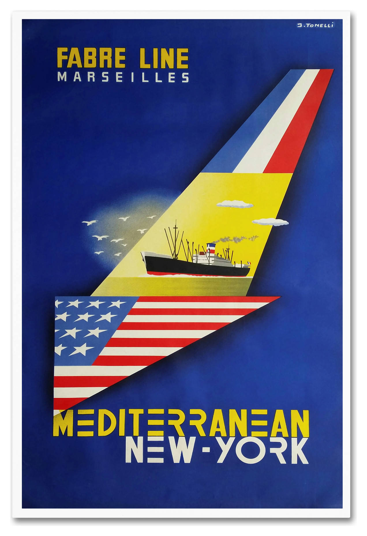 Vintage Apple Collection 'Fabre' Canvas Art, 22"x32" - Midcentury ...