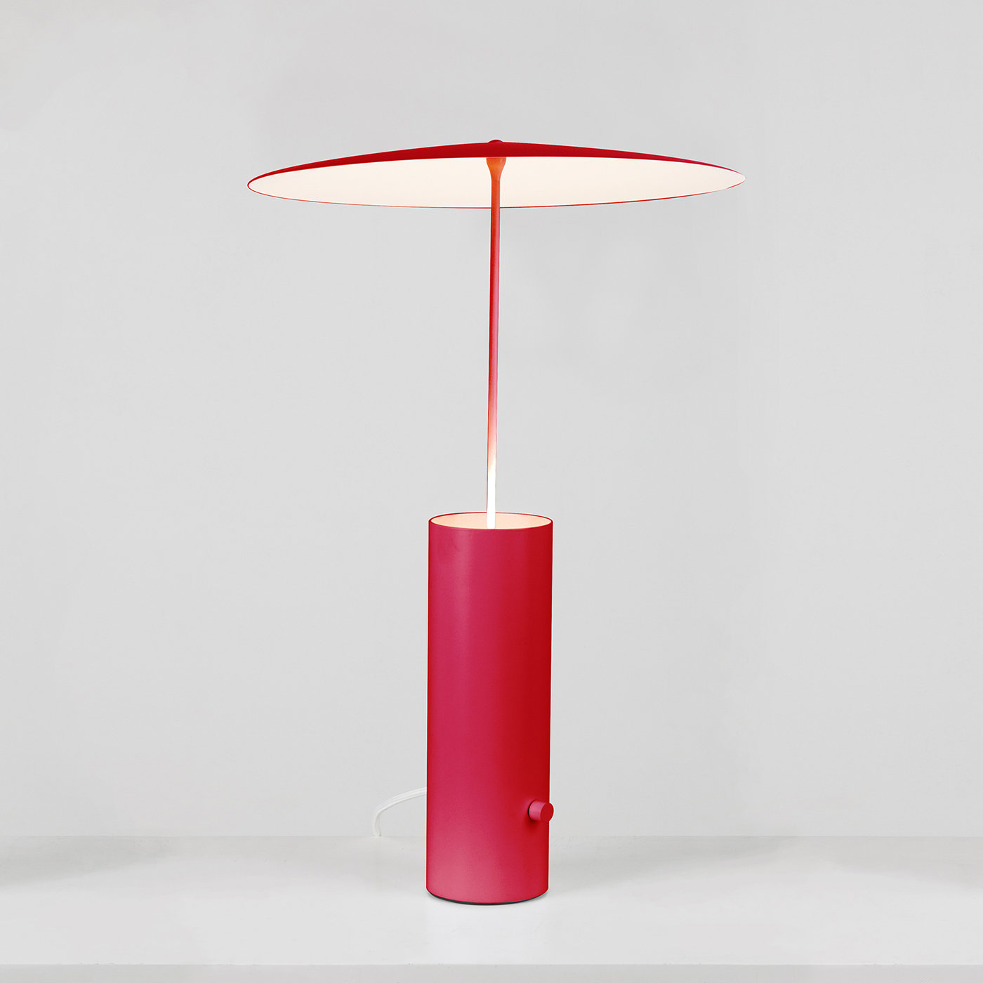 Innermost modern Parasol LED Table Lamp, Red - Contemporary - Table ...