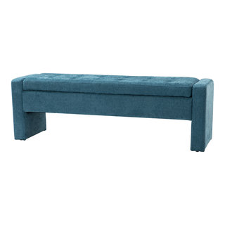 Luis Storage Bench - Contemporary - Accent And Storage Benches - by ...