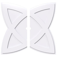 Cosmo Architectural Grade PVC Contemporary Ceiling Medallion, 38"OD x 2 ...