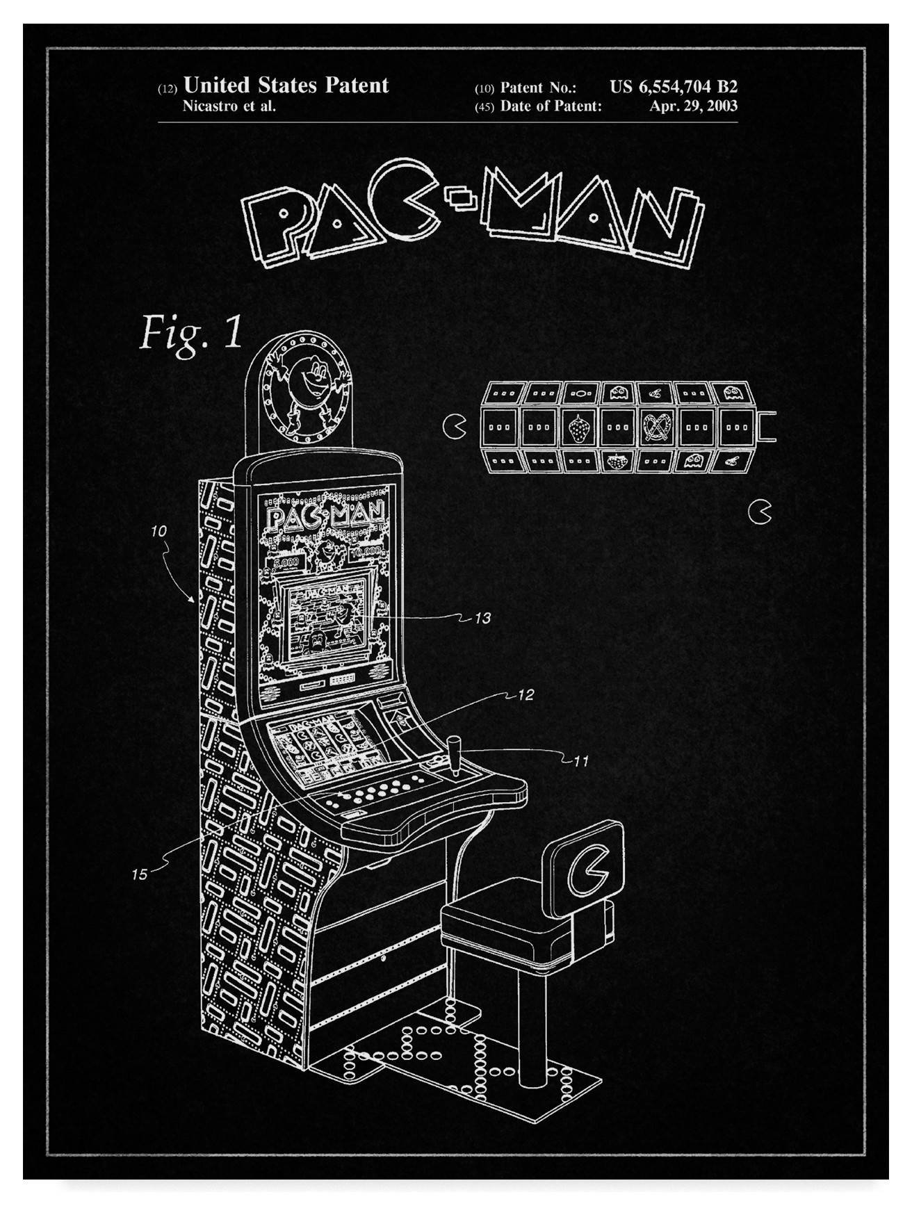 "Arcade Machine 1" by Cole Borders, Canvas Art, 24"x18" - Industrial ...