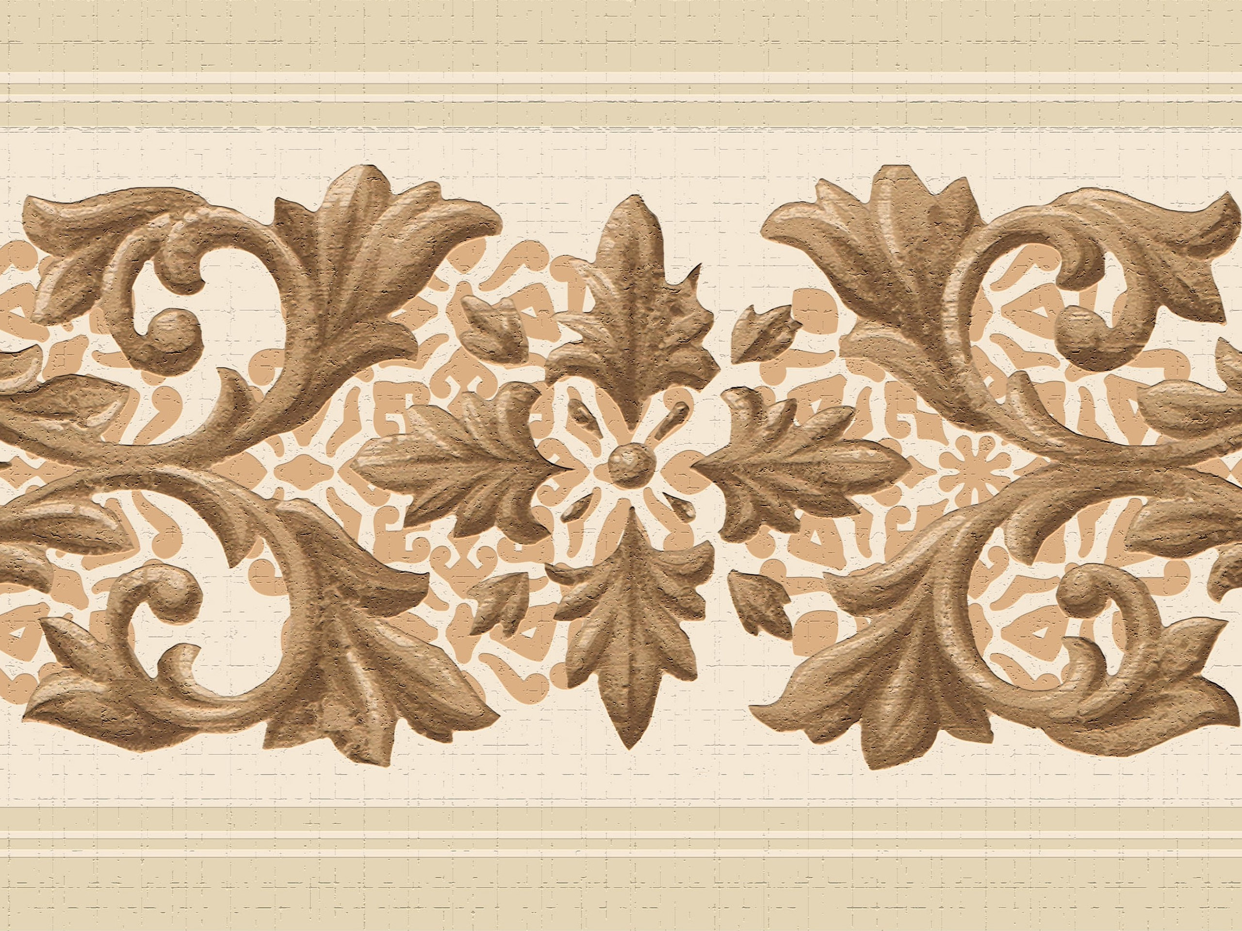 Vines, Scrolls Peel and Stick Wallpaper Border 15'x7", Roll 15 ft. x 7 ...