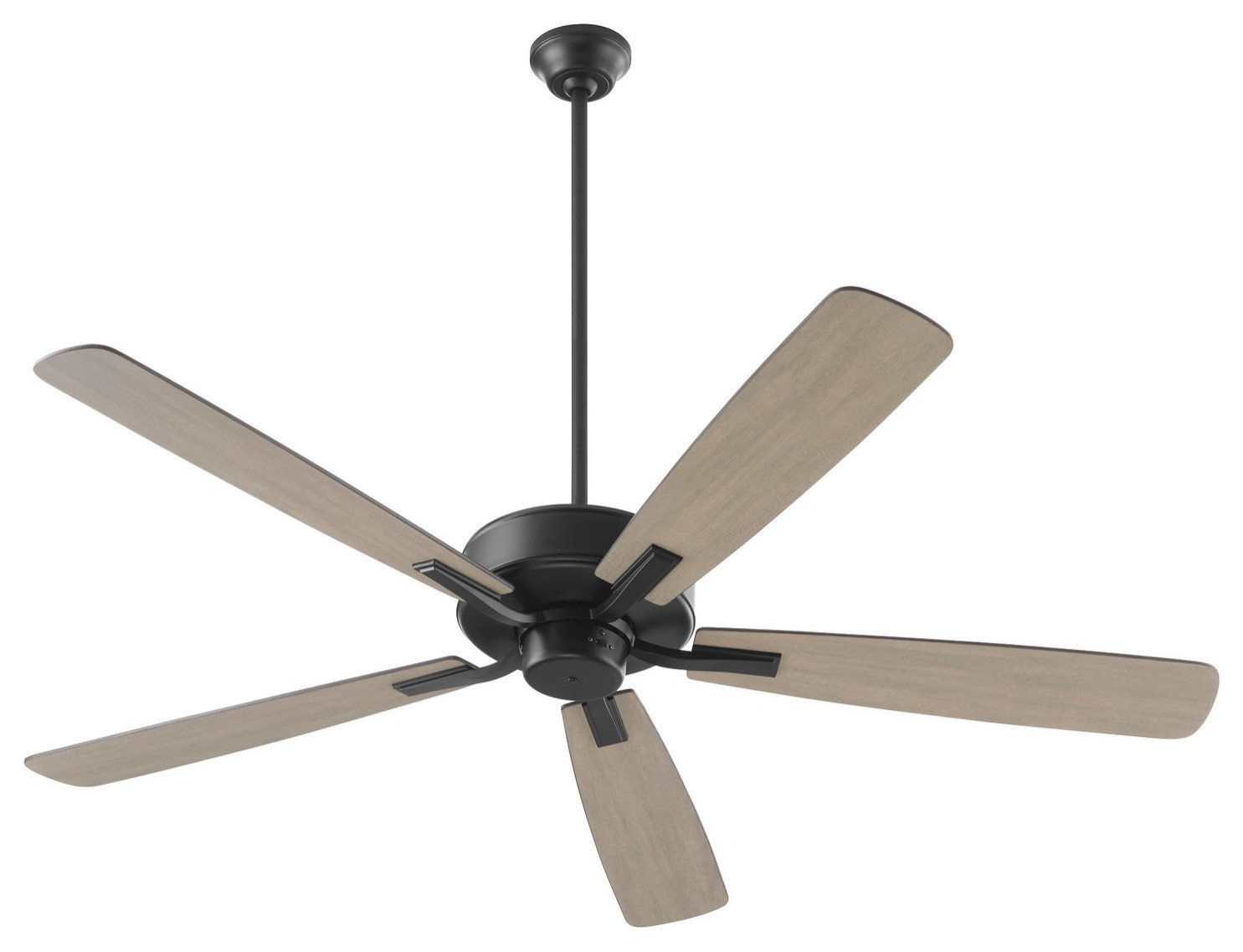 Ovation Ceiling Fan in Matte Black - Traditional - Ceiling Fans - by ...