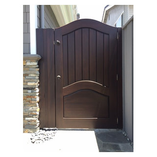 Craftsman and Cottage Style Custom Gates by Garden Passages - Craftsman ...