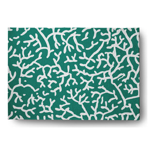 Seaweed Nautical & Coastal Chenille Area Rug, 5'x7' - Beach Style ...