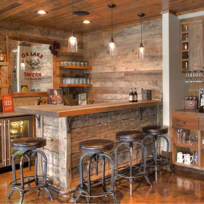 75 Rustic Home Bar Ideas You'll Love - March, 2026 | Houzz
